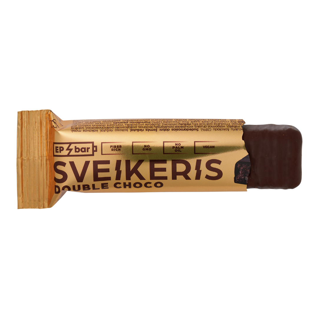 SVEIKERIS Double Choco, 50 g. – EPBar | LT